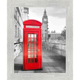 44x22 Frame White Barnwood Picture Frame - Modern Photo Frame Includes ...