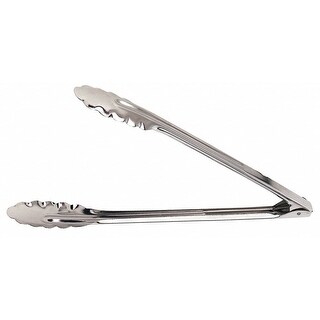 Crestware Tong,Stainless Steel,Heavy,9-1/2 in. L HDT10 - 1 Each - Bed ...