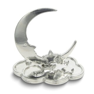 Curata Handcrafted Tarnish-Free Pewter Moon and Stars Ring Holder - Bed ...