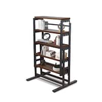 Conversion Solid Wood Table /Shelf Folding Table with Convet Shelf ...