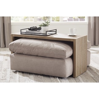 Waltleigh Over Ottoman Table - 47"W x 19"D x 24"H - Bed Bath & Beyond ...