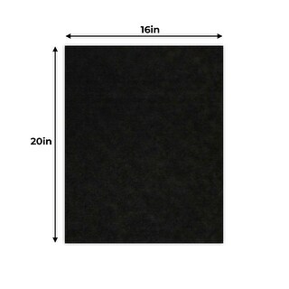 Black Suede Texture 16x20 Backing Board - Uncut Photo Mat Board - Bed ...