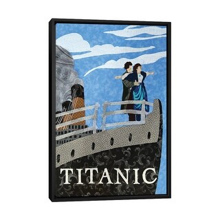 iCanvas "Titanic" by Pop Fabric Posters by Ali Scher Framed Canvas ...
