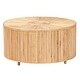 Miami Bohemian Light Honey Rattan Coffee Table - Bed Bath & Beyond ...