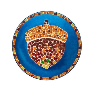 Acorn Mosaic Bird Bath - Bed Bath & Beyond - 38433760