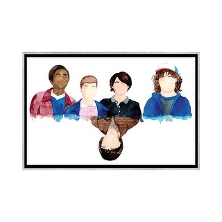 iCanvas "Stranger Things" by AJ Filopoulos Framed - Bed Bath & Beyond ...