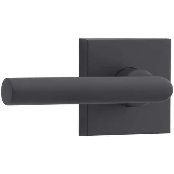 Baldwin Tube Privacy Leverset with Contemporary Square Rose - Bed Bath ...