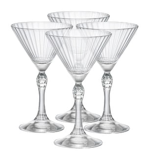 Bormioli Rocco Set of 4 America 20s Martini Glasses - Bed Bath & Beyond ...
