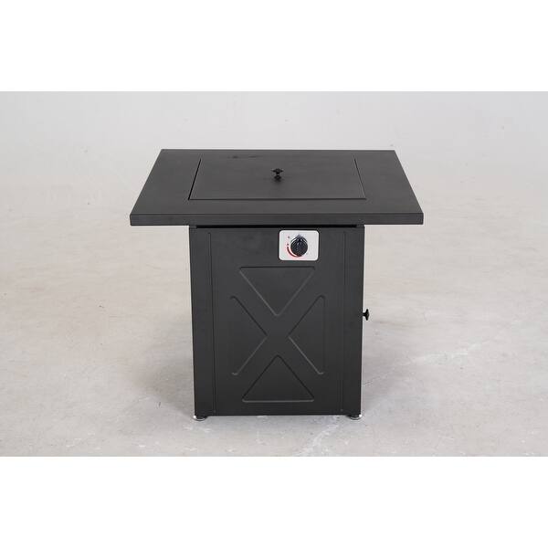 Full Iron Square Brazier Table - Bed Bath & Beyond - 36628994