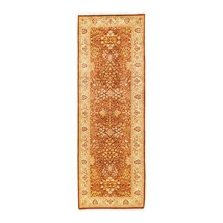 Overton Hand Knotted Wool Vintage Inspired Traditional Mogul Orange ...