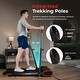 Sunny Health & Fitness Smart Slim Treadmill w Arm Exerciser SF-T723007 ...