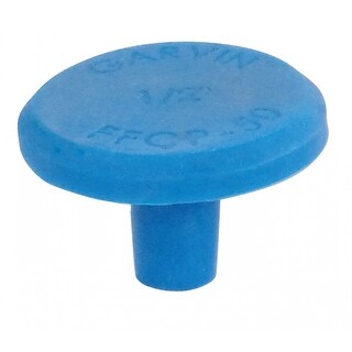 10 Pcs, Flat Floor Conduit Plug, for 1/2 in. EMT, Blue Rubber - Bed ...