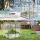 DoCred Garden Trellis for Climbing Plants, Outdoor Metal Trellis - Bed ...