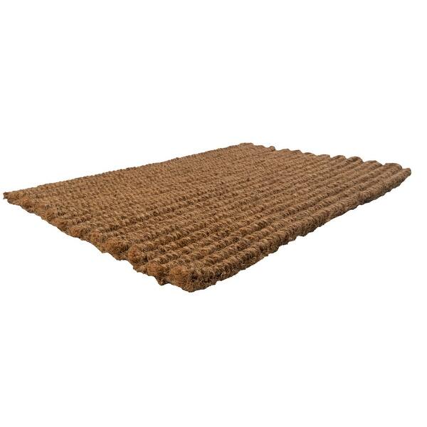 Entryways Homespun Woven Coconut Fiber Doormat - Bed Bath & Beyond ...