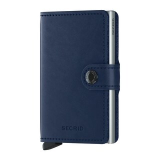 Secrid Men's Original Mini Wallet with Large Storage Capacity, Navy ...