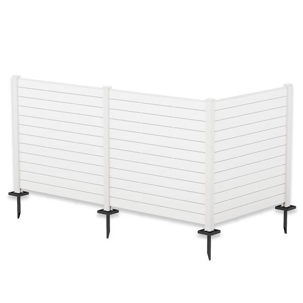 Kozyard 50"W x 47"H Outdoor Privacy Screens Fence Kit for Outside ...