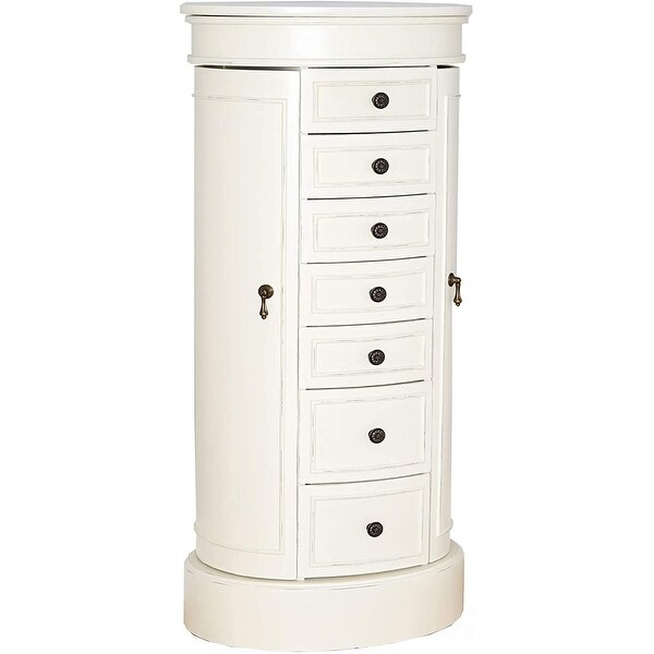 Hives Honey Bailey Ivory Jewelry Armoire On Sale Bed Bath Beyond 13291754