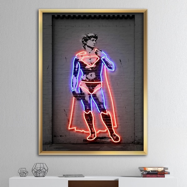 superhero framed posters