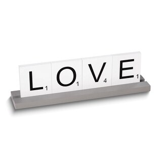 Curata Love Removable Wooden Letter Tiles Sign - Bed Bath & Beyond ...
