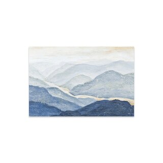 Blue Mountains Print On Acrylic Glass by Patricia Pinto - Bed Bath ...