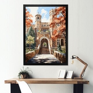 Designart "Stanford University Extremely Detailed I" College ...