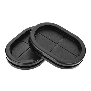 Rubber Grommet Oval Double-Sided Mount Size 75x50mm for Wire Protection ...