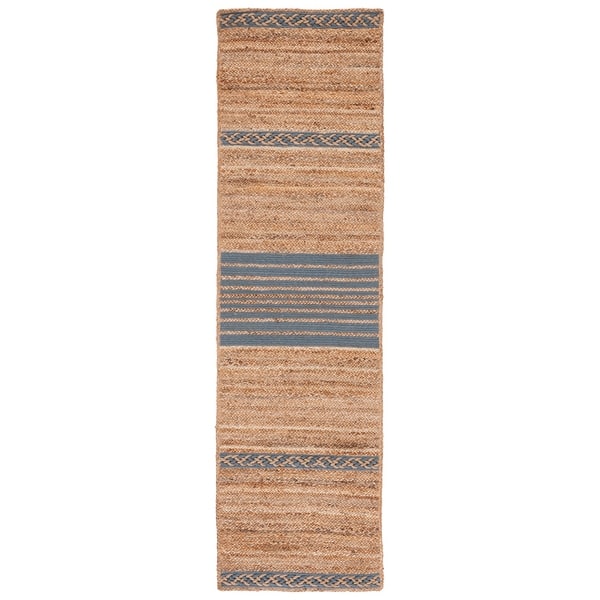 SAFAVIEH Handmade Natural Fiber Zwantje Stripe Jute Rug - On Sale - Bed ...