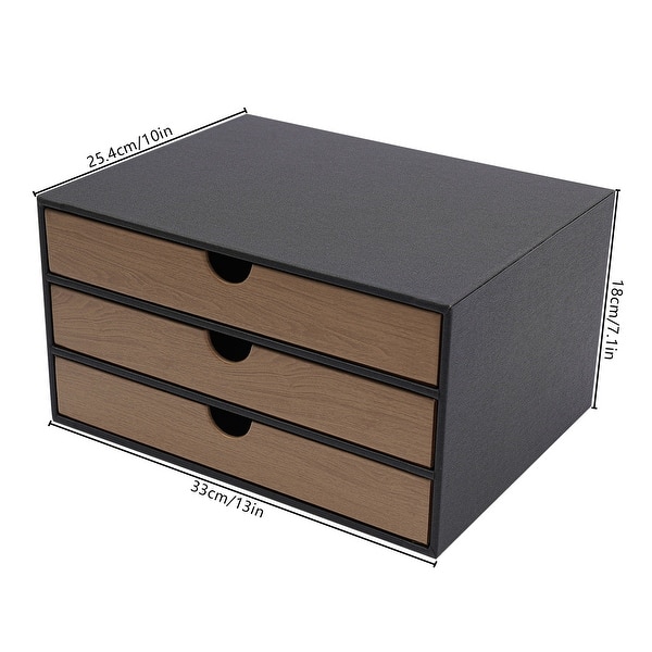 3 Tier Desk Organizer Desktop Drawers - Bed Bath & Beyond - 40400333