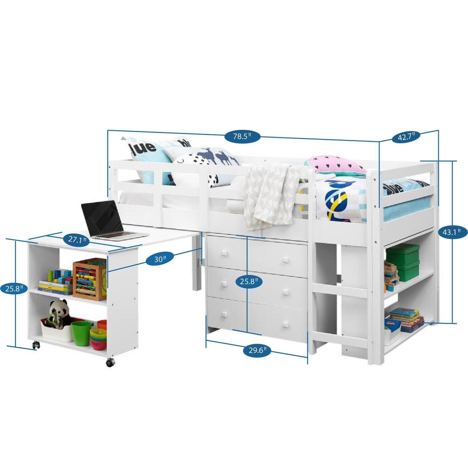 Naomi loft bed store