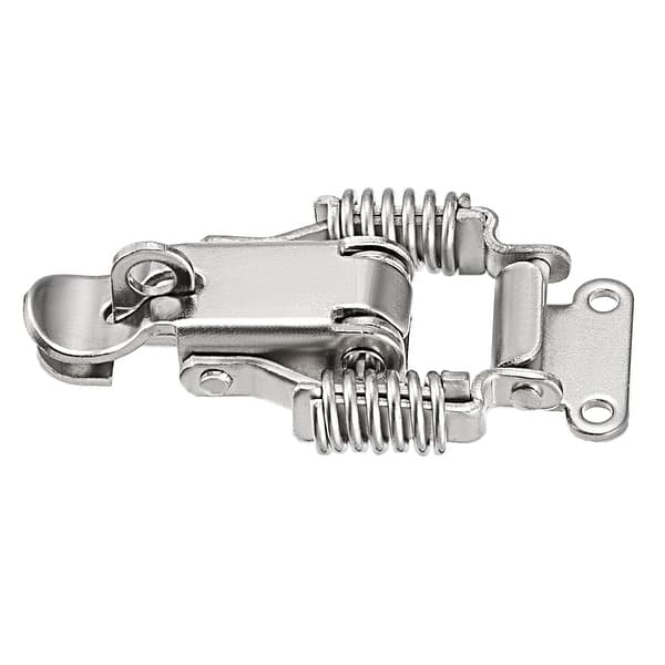 201 Stainless Steel Spring Loaded Toggle Latch Catch Clamp 66mm - 66mm ...