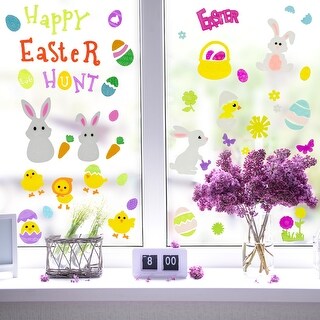 Set of 6 Double Sided Easter Gel Window Clings - Bed Bath & Beyond ...