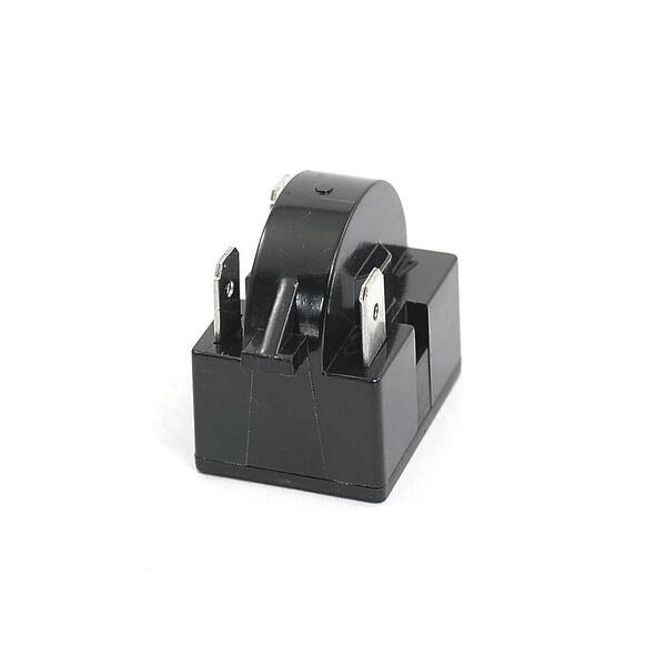 12 Ohm 3 Pins Refrigerator PTC Starter Compressor Relay Black - Bed ...