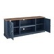 64 in. With Dark Drift Wood Desktop TV Stand for TVs up to 70 in. - 64 ...