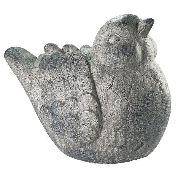 Design Toscano Fine Feathered Friend Chubby Bird Statue - Bed Bath ...