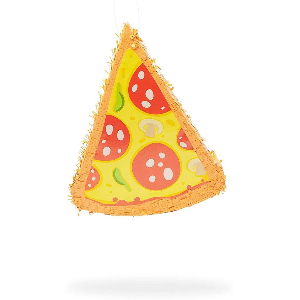 Small Pinata, Pizza Party Supplies (16.5 x 13.5 x 3 In) - Overstock ...