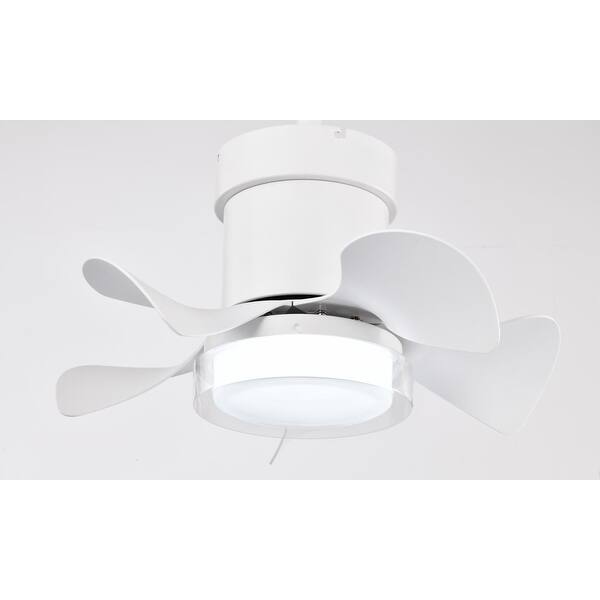 Low Noise Remote Ceiling Fan with Nano-frosted Shades LED Light ...