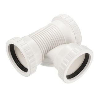 110mm/4.33" PVC Fitting Connector 1 Pack Tee Elbow Spiral Fitting for ...
