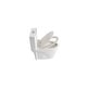 Modern Ceramic One-Piece Toilet with Dual Flush by GDFStudio - Bed Bath ...