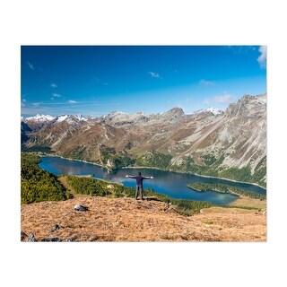 Furtschellas Sils im Engadin Segl Grisons Autumn Art Print/Poster - Bed Bath & Beyond - 34887173