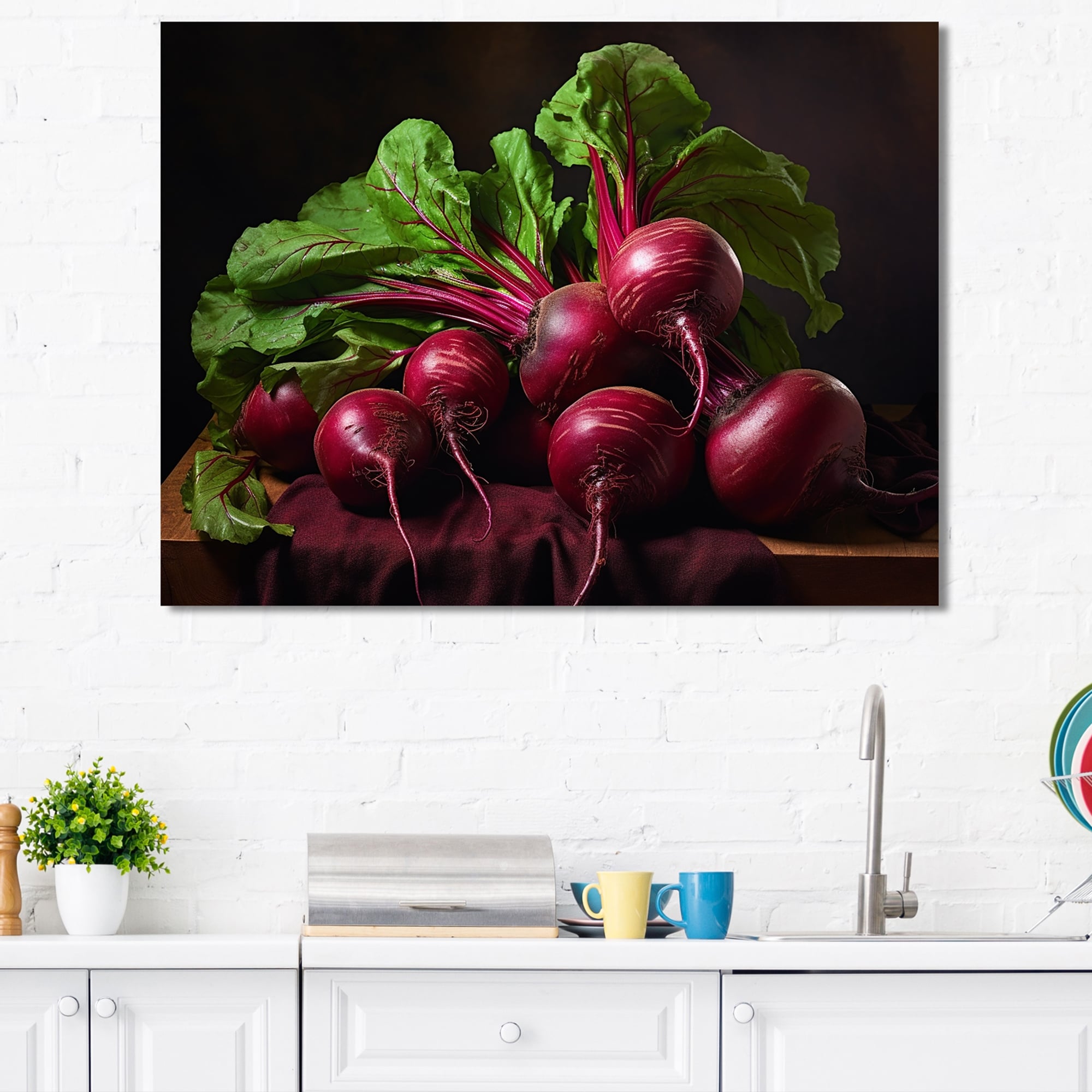 Designart "Stalks Of Celery" Vegetables Wall Art - Bed Bath & Beyond ...