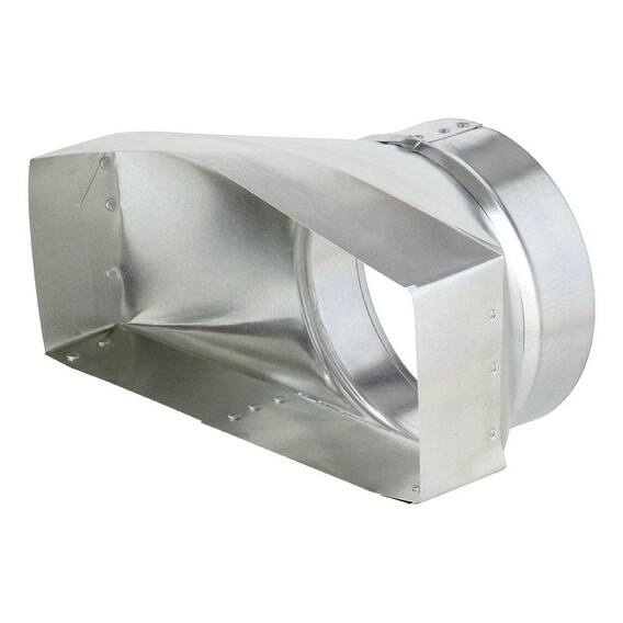 Imperial GV0704-C Straight Register Boot, 4" x 10" x 6" - Bed Bath ...