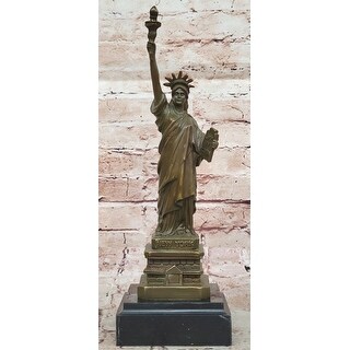 Statue Of Liberty Bronze Sculpture – New York Souvenir - Bed Bath ...