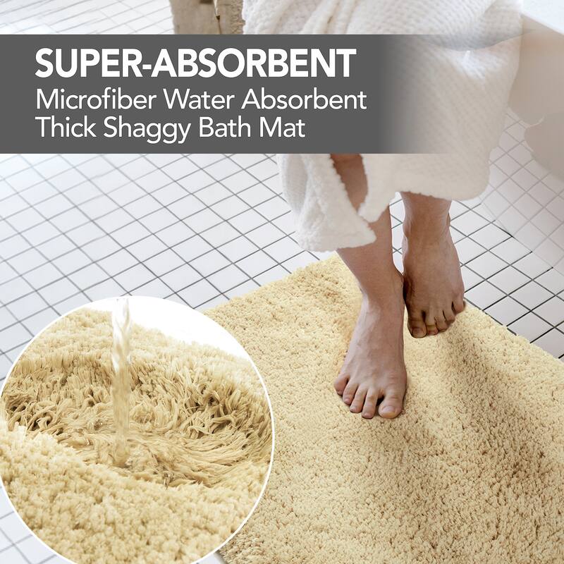 Deconovo Super Absorbent & Thick Bath Mat Rugs (1 PC) - On Sale ...