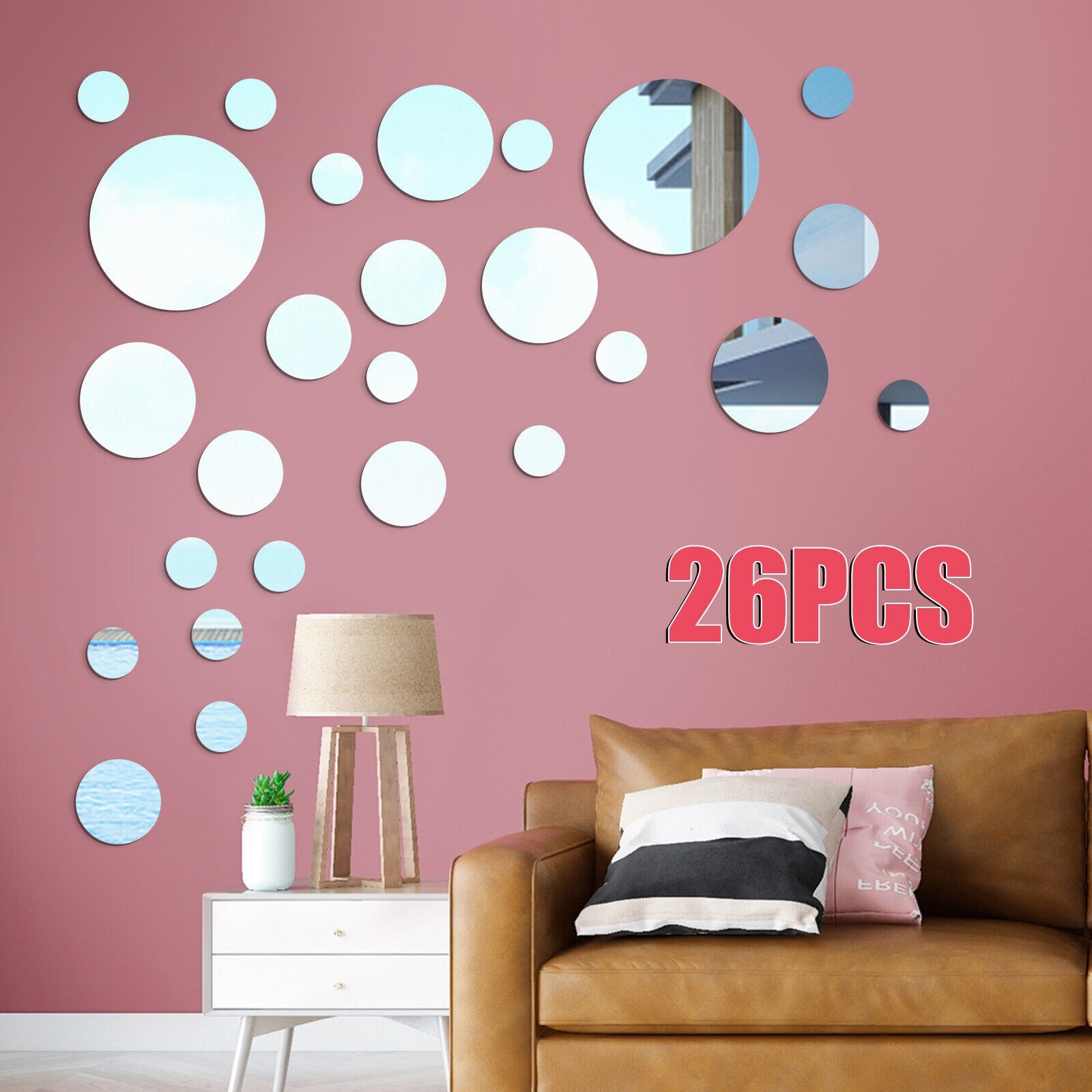 27 3D Mirror Tree Wall Sticker - On Sale - Bed Bath & Beyond - 39507434