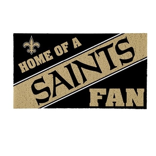 New Orleans Saints PVC Door Mat - Bed Bath & Beyond - 37956264