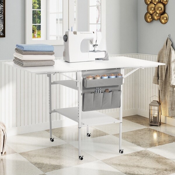 Electric adjustable height craft table store