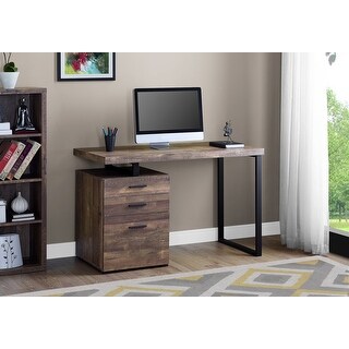 48" Modern Computer Desk with Reversible Configuration - Bed Bath ...