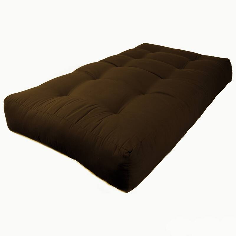 10-inch Thick Twill Futon Mattress (Twin, Full, or Queen) - On Sale ...