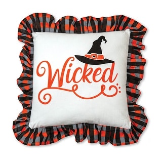 Elevate Your Home Decor with a Wicked Cotton Throw Pillow - Bed Bath ...