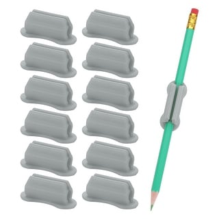 Adhesive Pencil Holders for Desk, Universal Pencil Clip Silicone Pen ...
